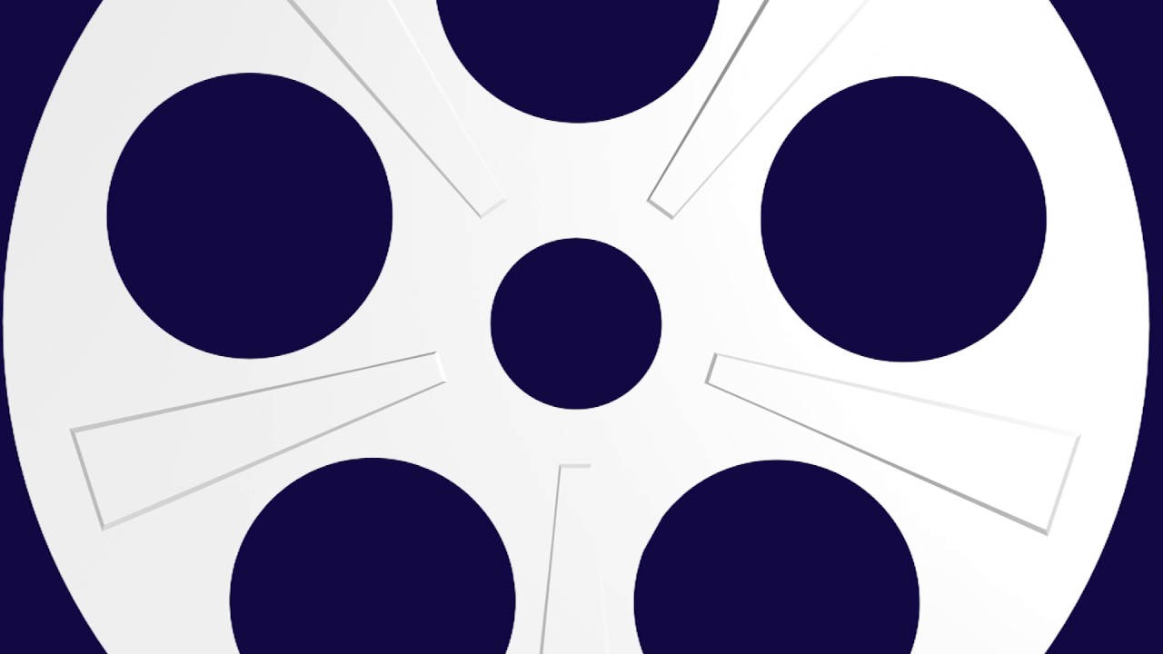 Film movie reel - simple HD animated background #66 - YouTube