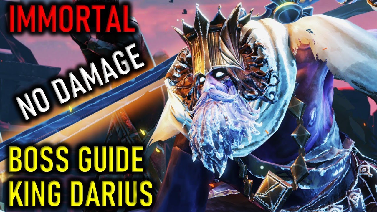 KING DARIUS EASY BOSS GUIDE | IMMORTAL DIFFICULTY NO DAMAGE | PRINCE OF PERSIA: THE LOST CROWN ...