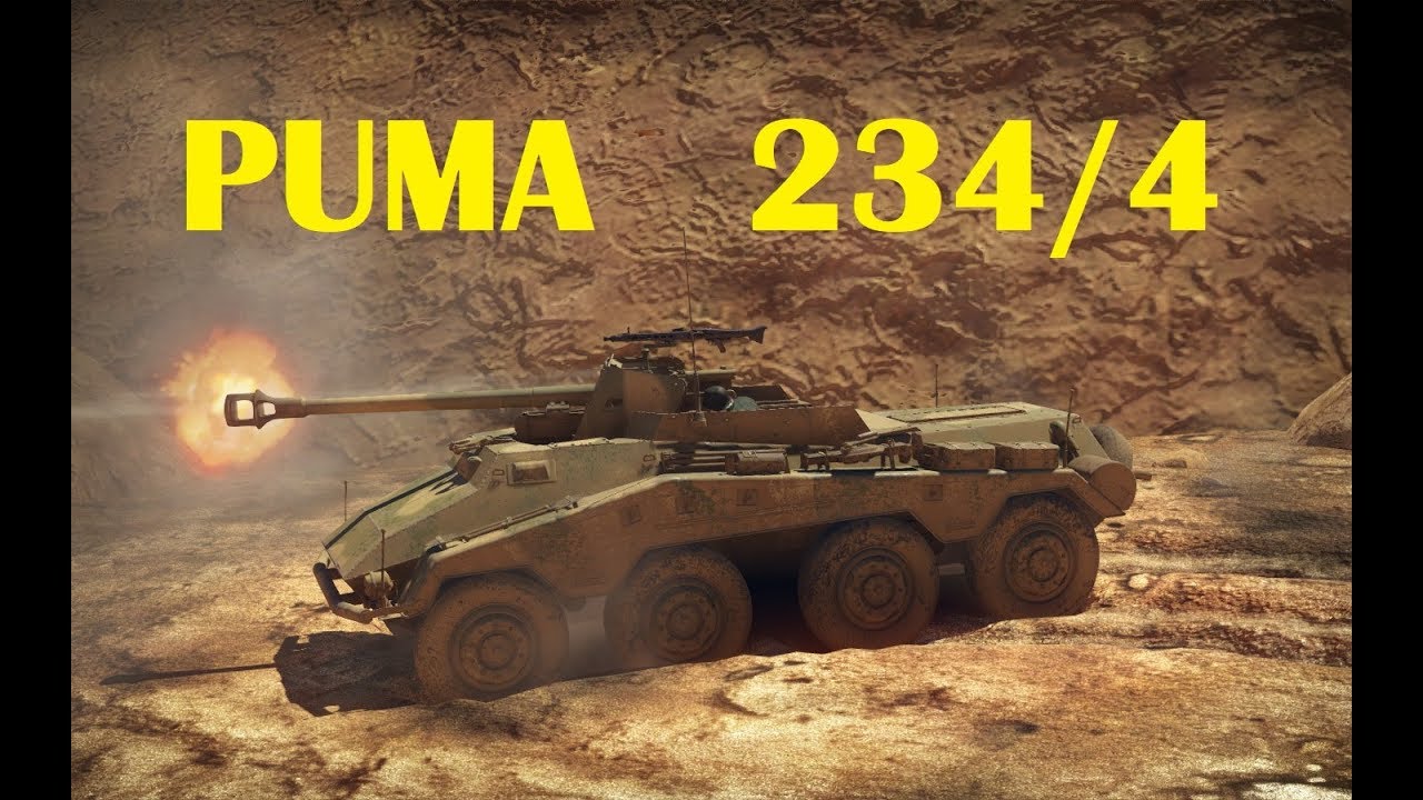 War Thunder en Español - Puma con Cañón de 75mm - YouTube