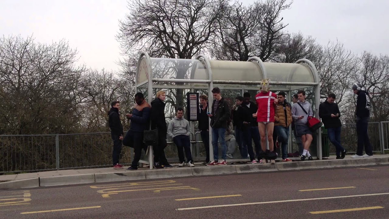 HARLEM SHAKE - BUS STOP EDITION - YouTube