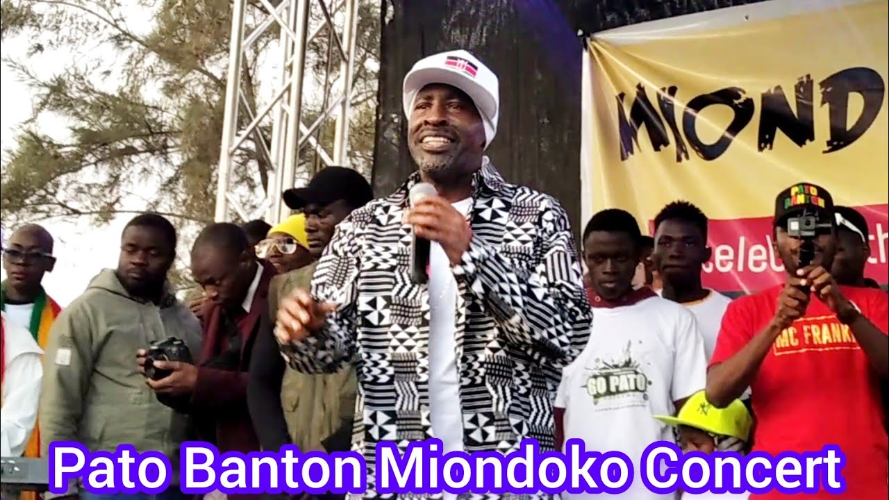 Pato Banton Full Performance At Miondoko Concert Kibra Nairobi - YouTube