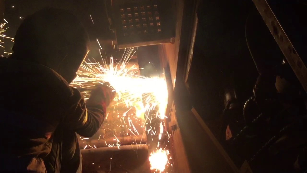 lancing a pin out - YouTube