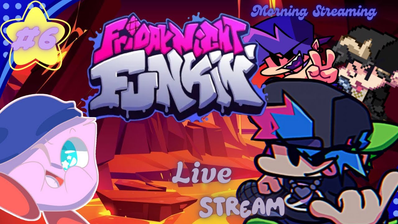 Friday Night Funkin (Live) Part 6 Early again. Come join - YouTube