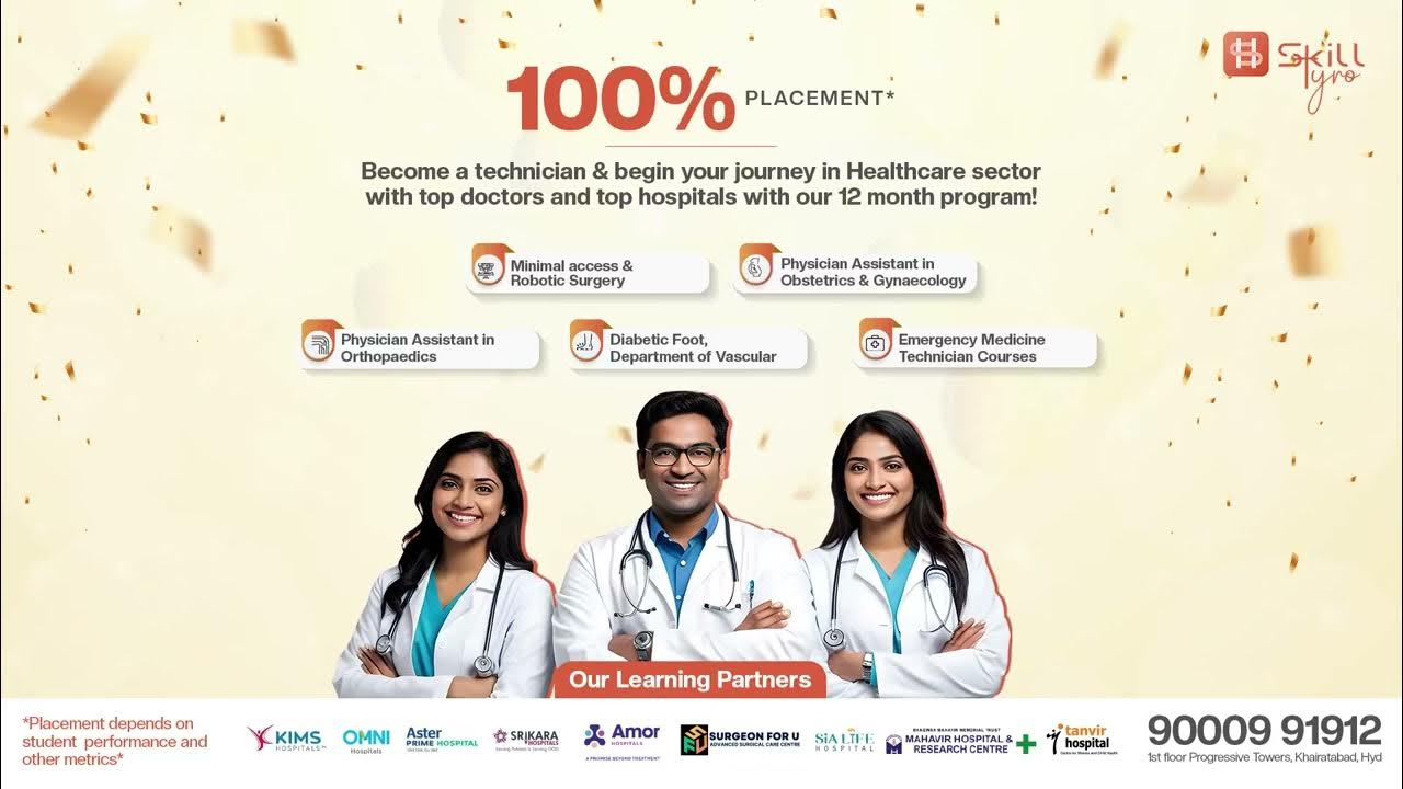 100% Placement* for Healthcare Graduates with SkillTyro’s Technician ...