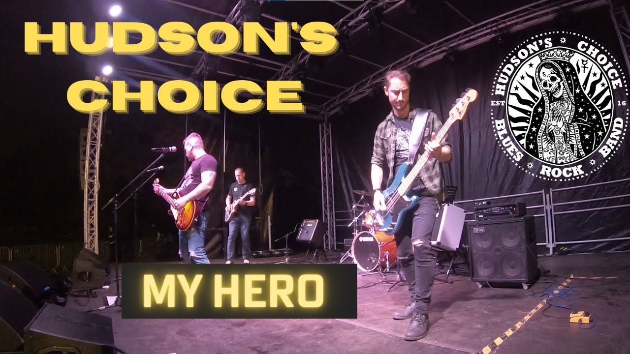 Hudson's Choice - My Hero Cover Live - Sandhurst Fireworks Festival ...