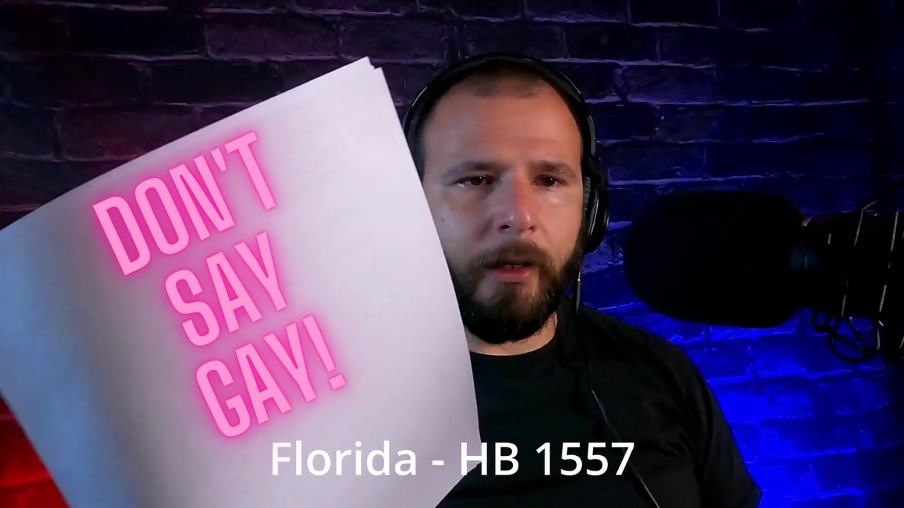 Don't say gay bill - What does it actually say? (HB 1557) - YouTube