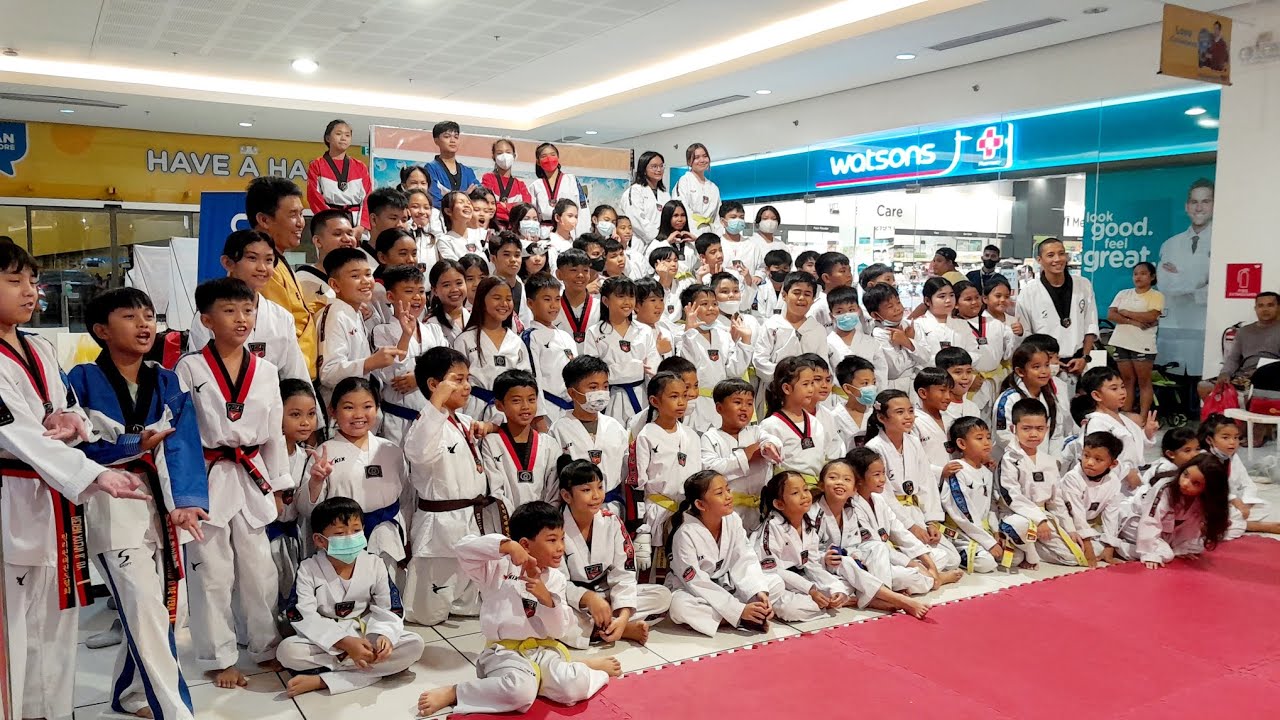 Tarlac PTA Belt Promotion @Waltermart Capas - YouTube