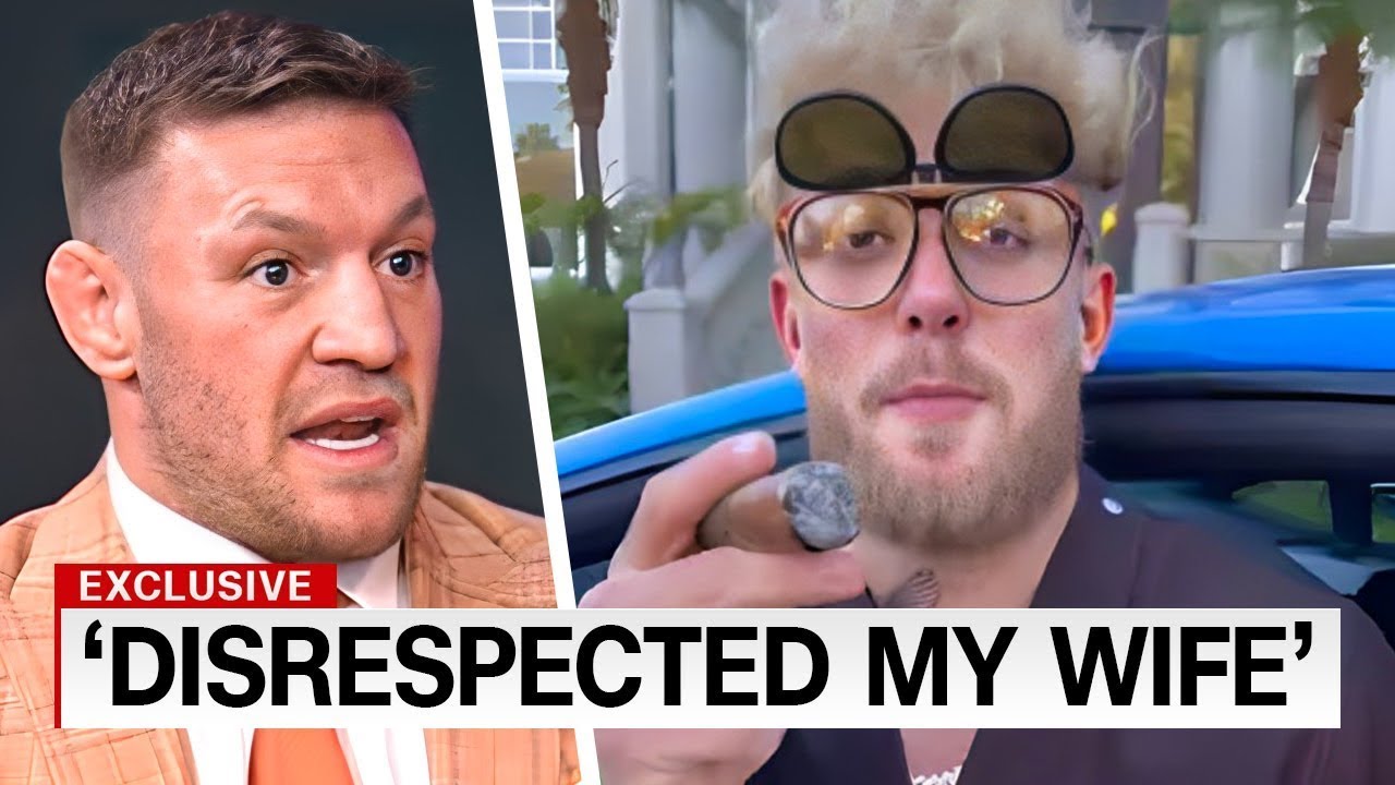 Why Conor McGregor & Jake Paul Have BEEF.. - YouTube