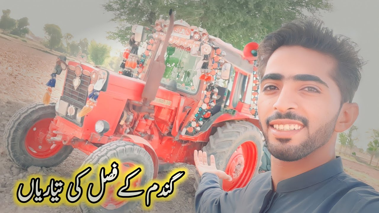 Beautifull Village Life In Pakistan | गेहूं की फसल की तैयारी | Sindhi ...