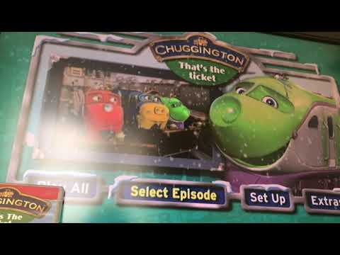 Start of Chuggington that’s the ticket UK DVD