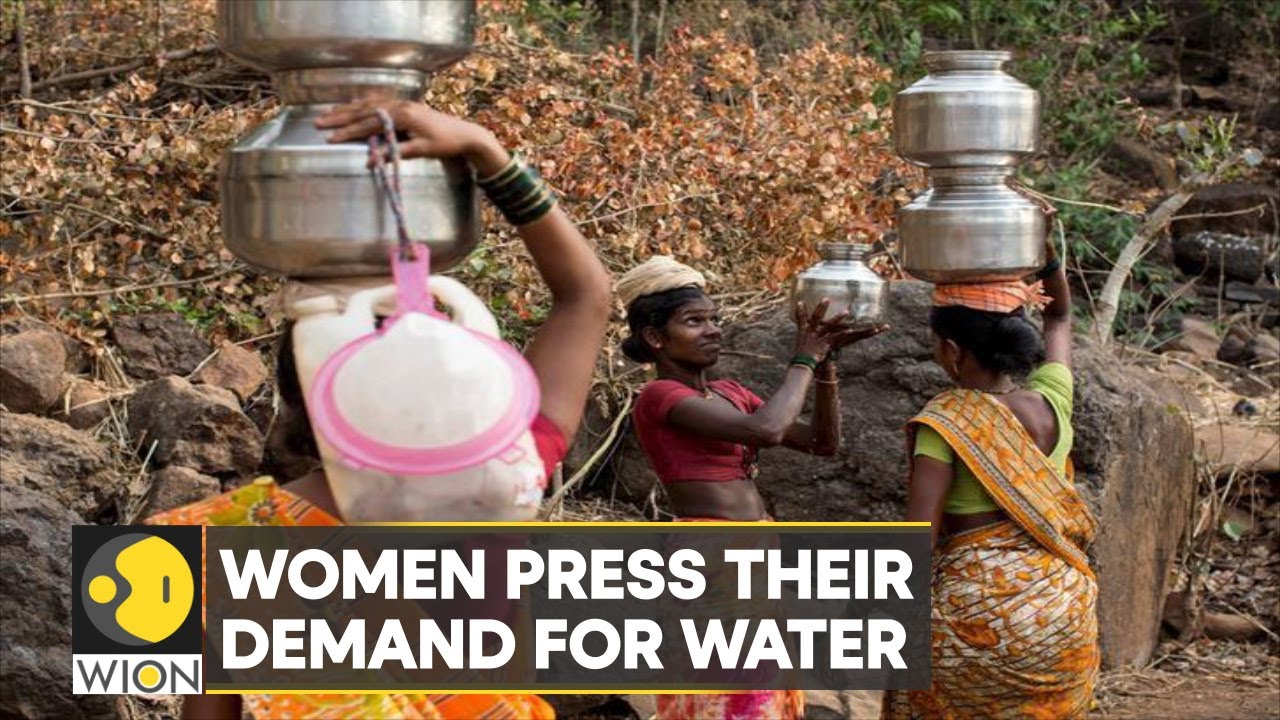WION Climate Tracker: Women in Indian villages have to walk miles to ...