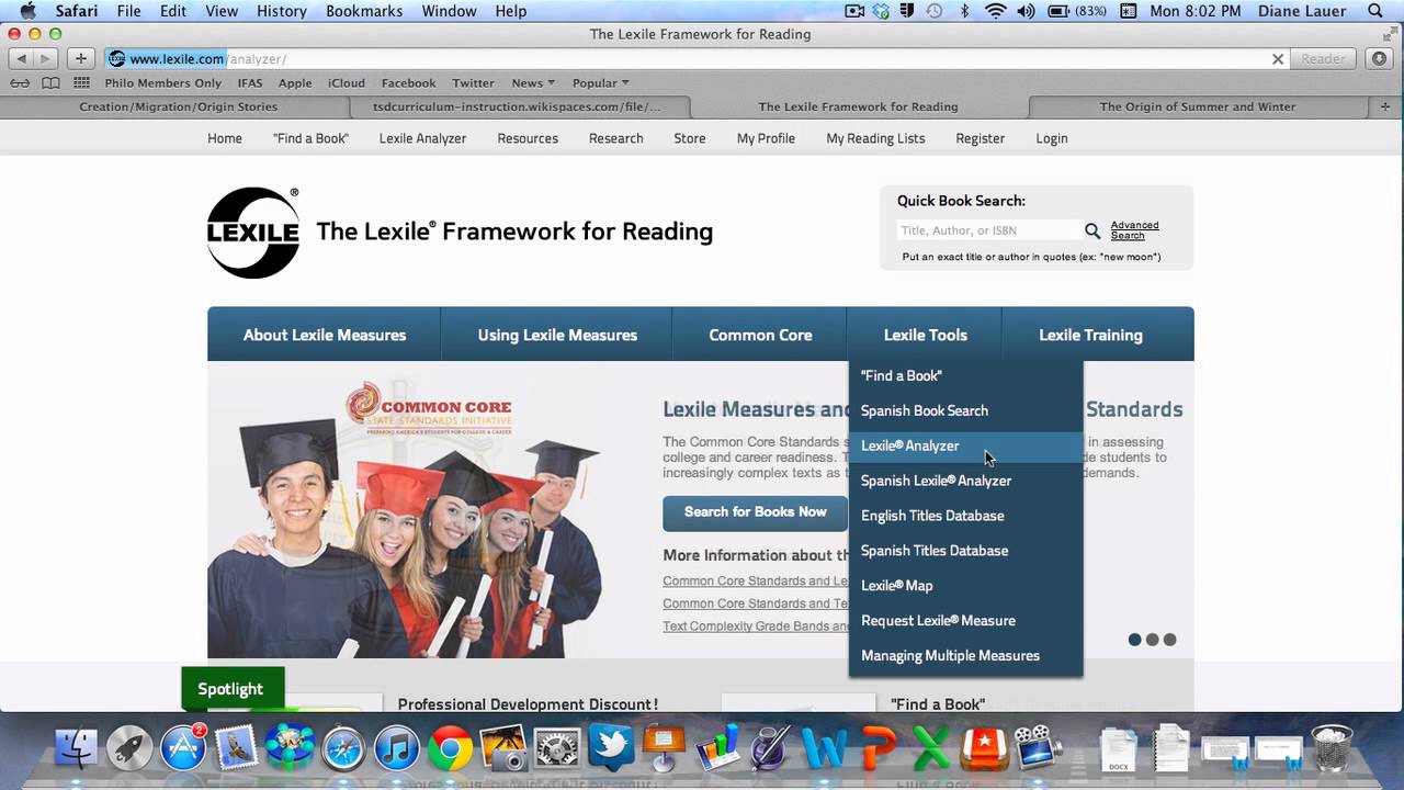 Using Lexile Analyzer - YouTube