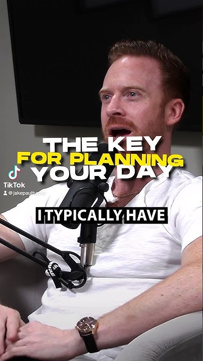 How To Plan Your Day Effectively - YouTube