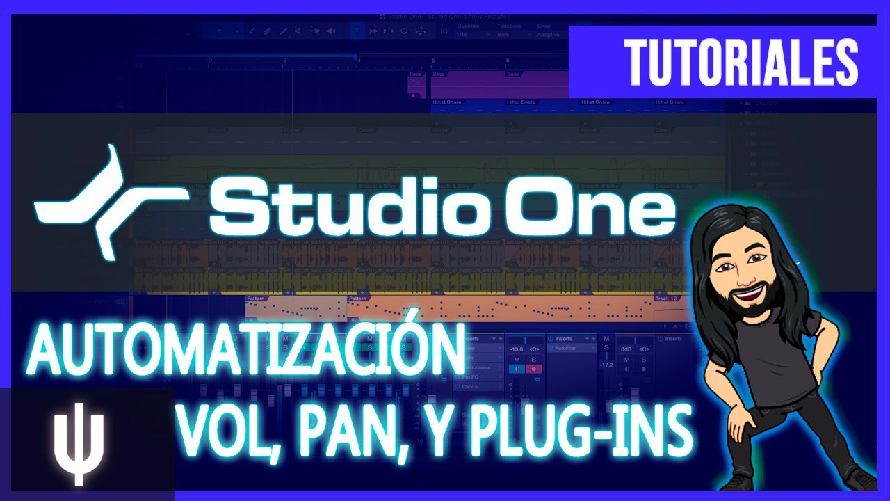Automatizar Plug Ins, Volumen y Paneo En Studio One - YouTube