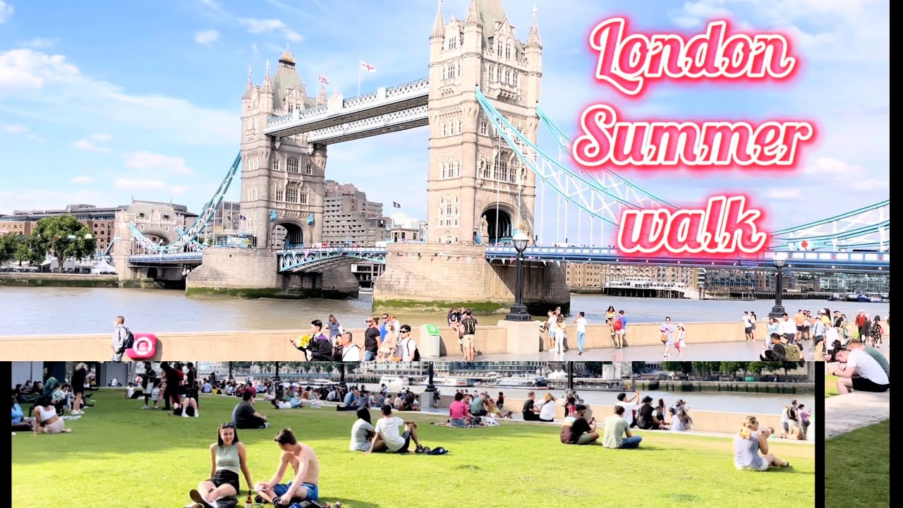 London Summer walk | Tower Bridge | Walk around the Tower Bridge | It’s ...
