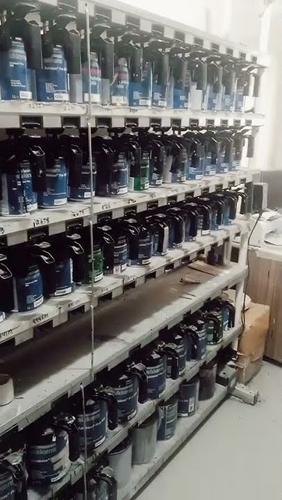 Auto Paint Mixing Machine # Shorts - YouTube