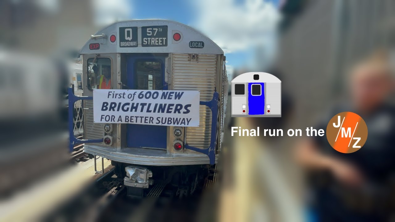 Extremely Rare: R32 Final Run NIS “(J/Q)” action @Myrtle and Marcy Ave ...