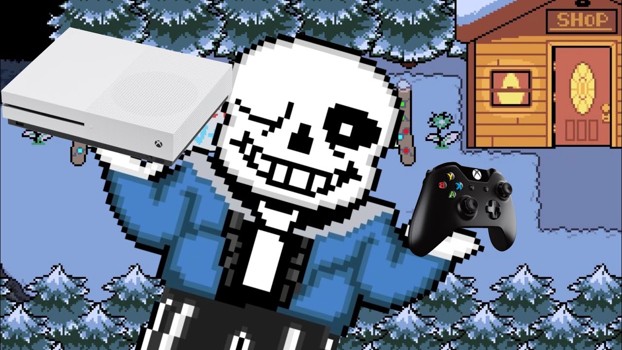 Undertale Sans! (Pacifist Route) Part 2 - Xbox Playthrough - YouTube
