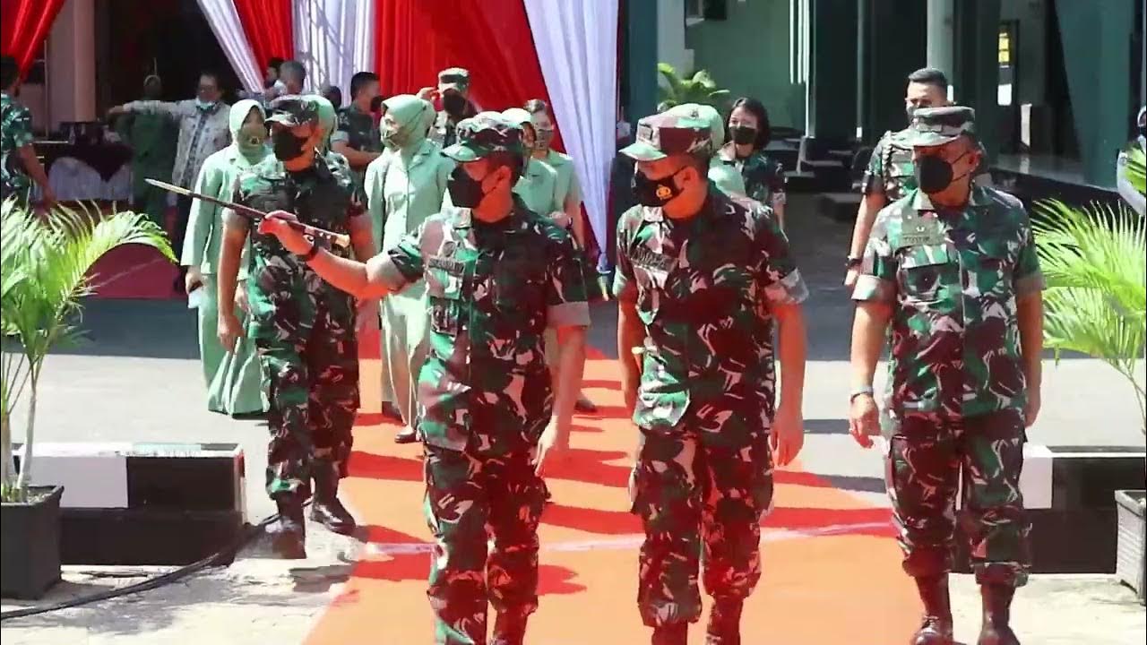 Kunjungan Kerja Pangdam V/Brw Mayjen TNI Nurcahyanto M.sc. Di Kodim 0811 Tuban - YouTube