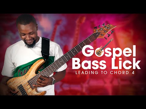 Gospel Bass Lick Leading To Chord 4