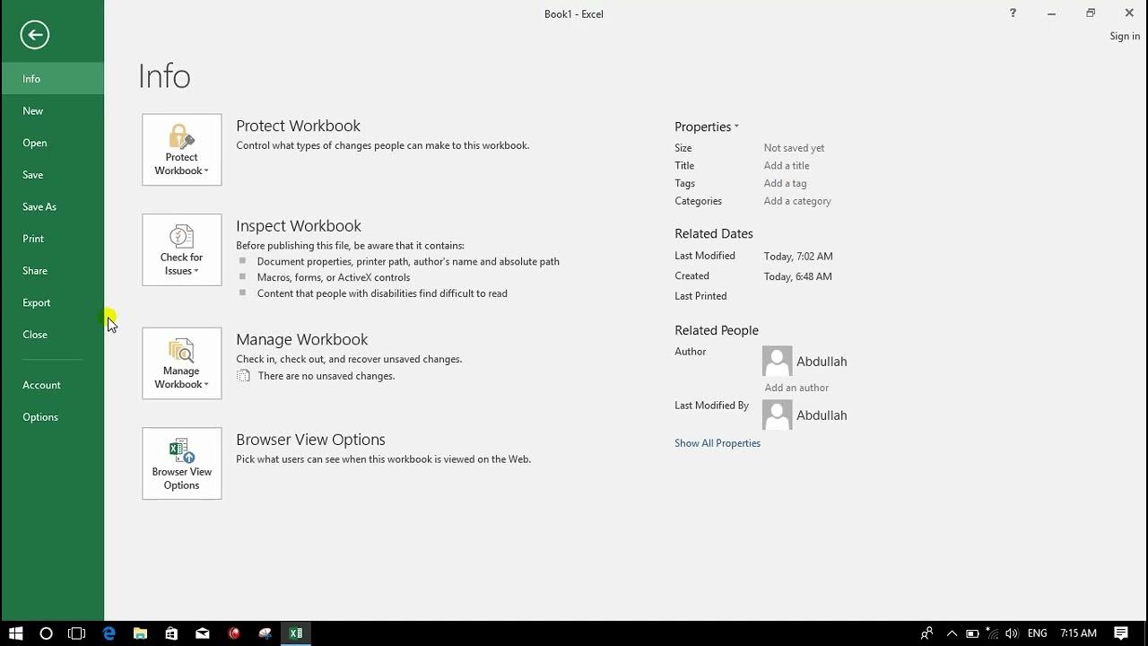 Advanced In Ms Excel Pashto - YouTube