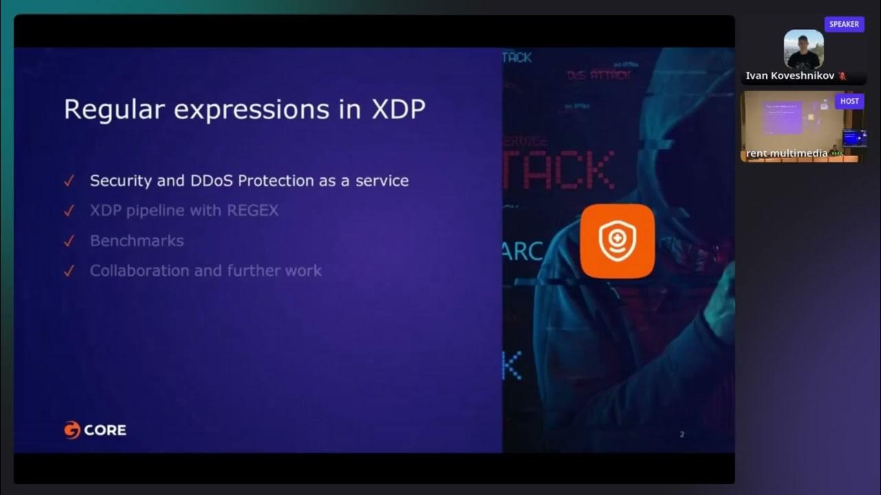 Netdev 0x16 - When regular expressions meet XDP - YouTube