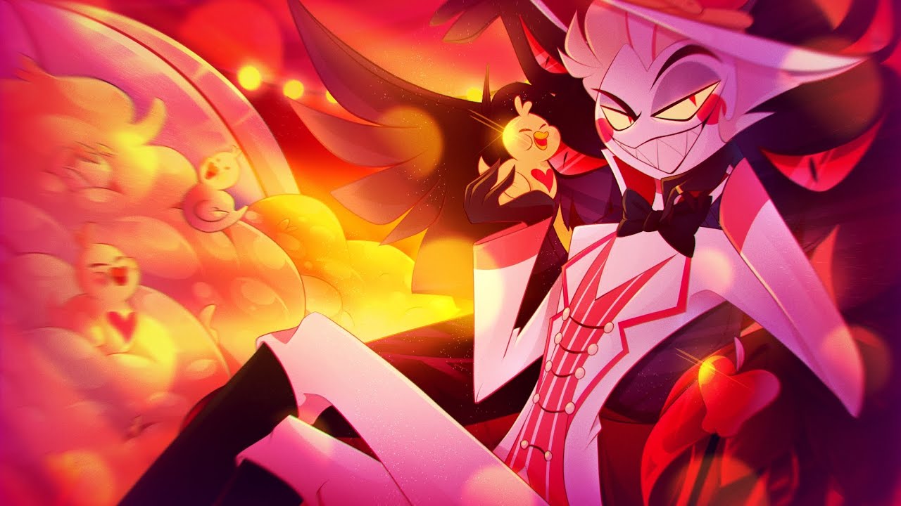 Serious Effect Lucifer Morningstar (Feat. Husk) Hazbin Hotel AI cover ...