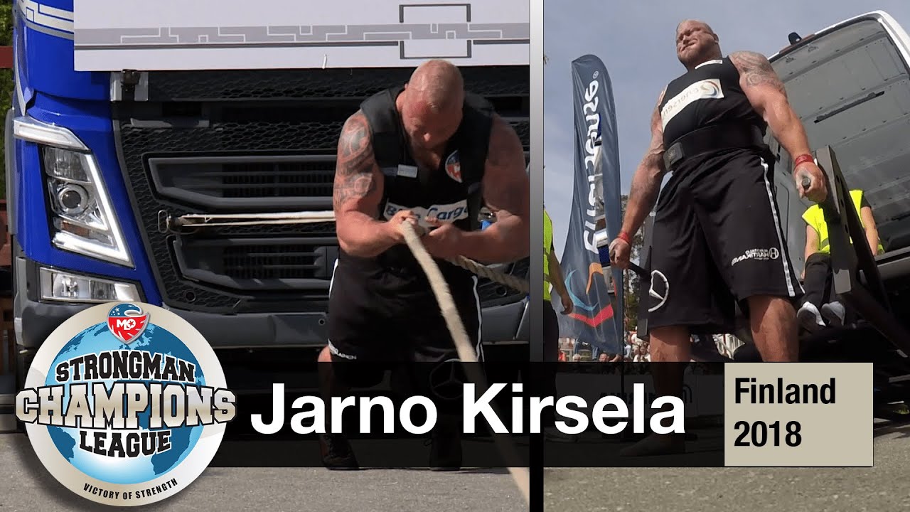 Jarno Kirsela highlights | Finland 2018 | Strongman Champions League ...