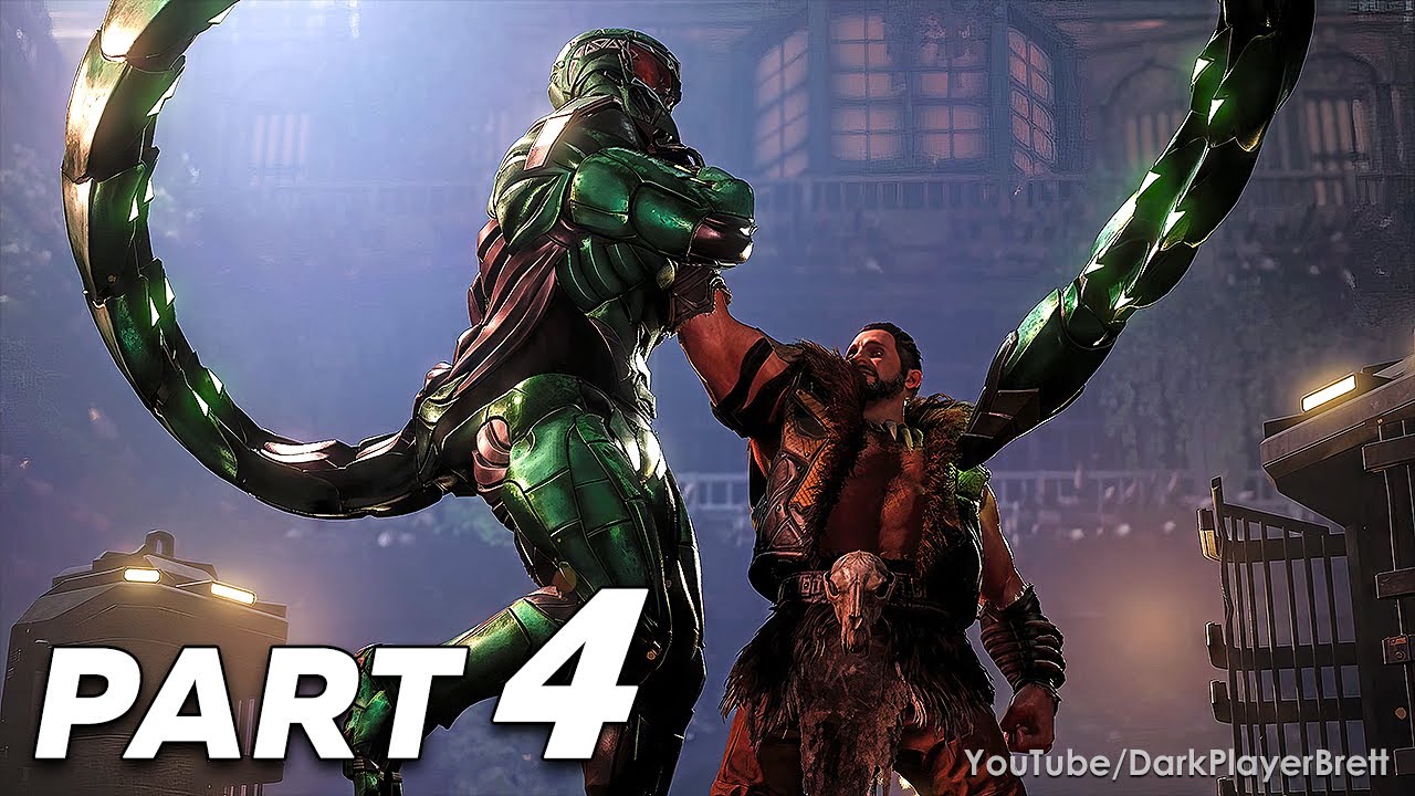 Spider-Man 2 Walkthrough - Part 4 (Bad Guys On The Block) [4K 60FPS ...