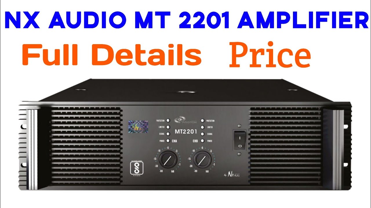 MT 2201 Amplifier Price NX Audio MT 2201 Amplifier Full Details Price ...