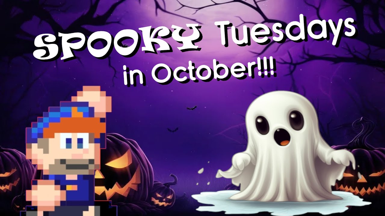 SPOOKY Game Tuesday: Retro Horror Story (Take 2, lol) - YouTube