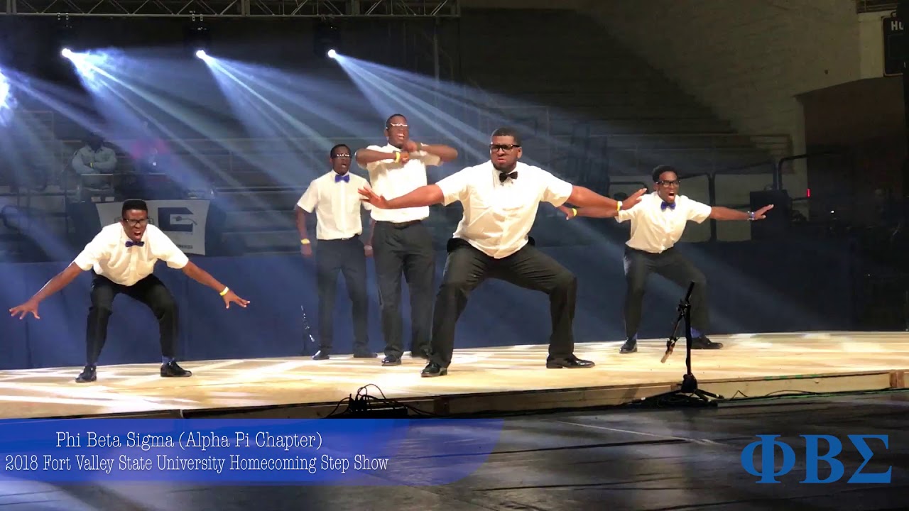 Phi Beta Sigma FVSU Homecoming Step Show 2018 - YouTube