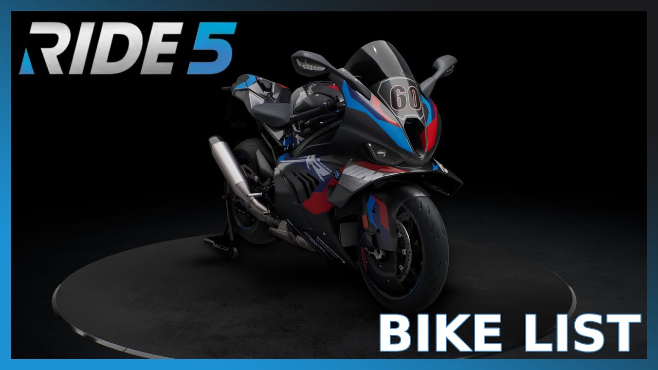 Ride 5 FULL Bike List + Previews - YouTube