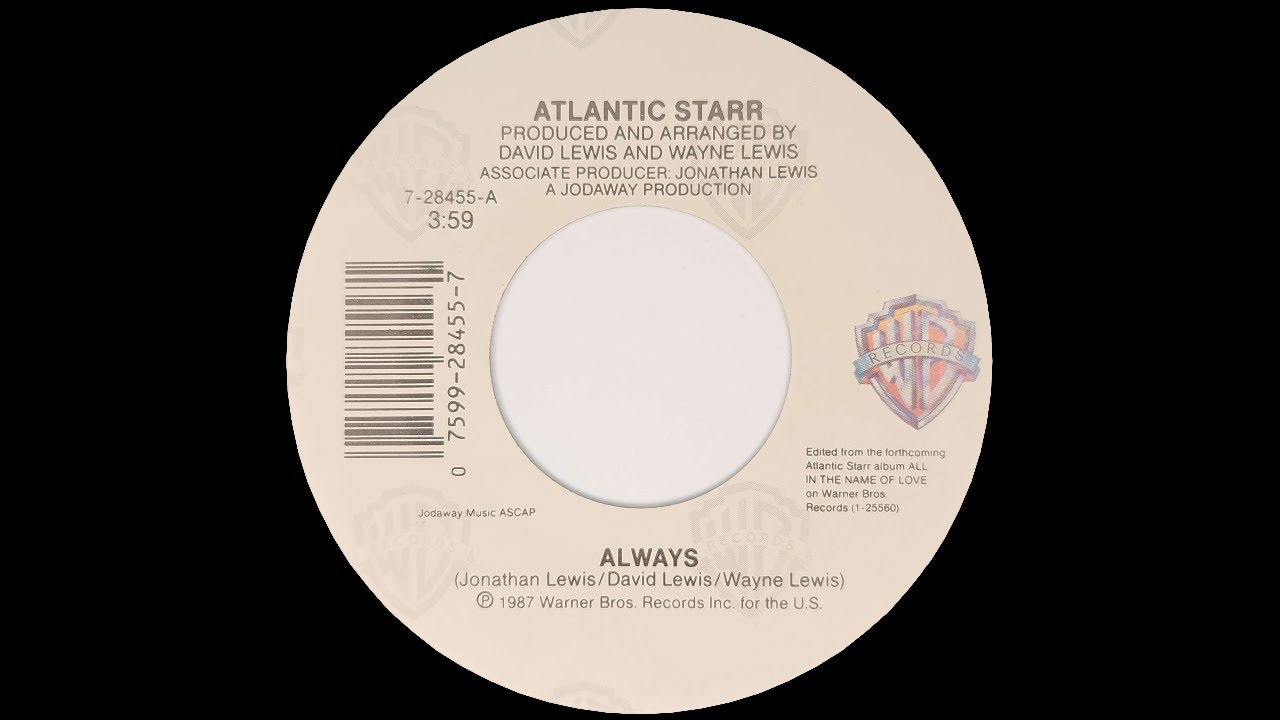 Always - Atlantic Starr (STEREO) - YouTube