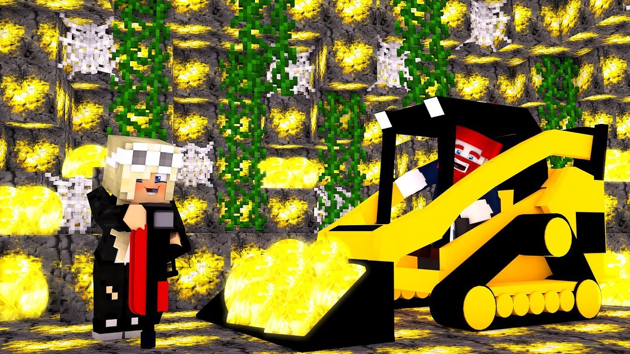 WIR FINDEN 1000 ONYX MIT BAUMASCHINE IN MINECRAFT! - YouTube