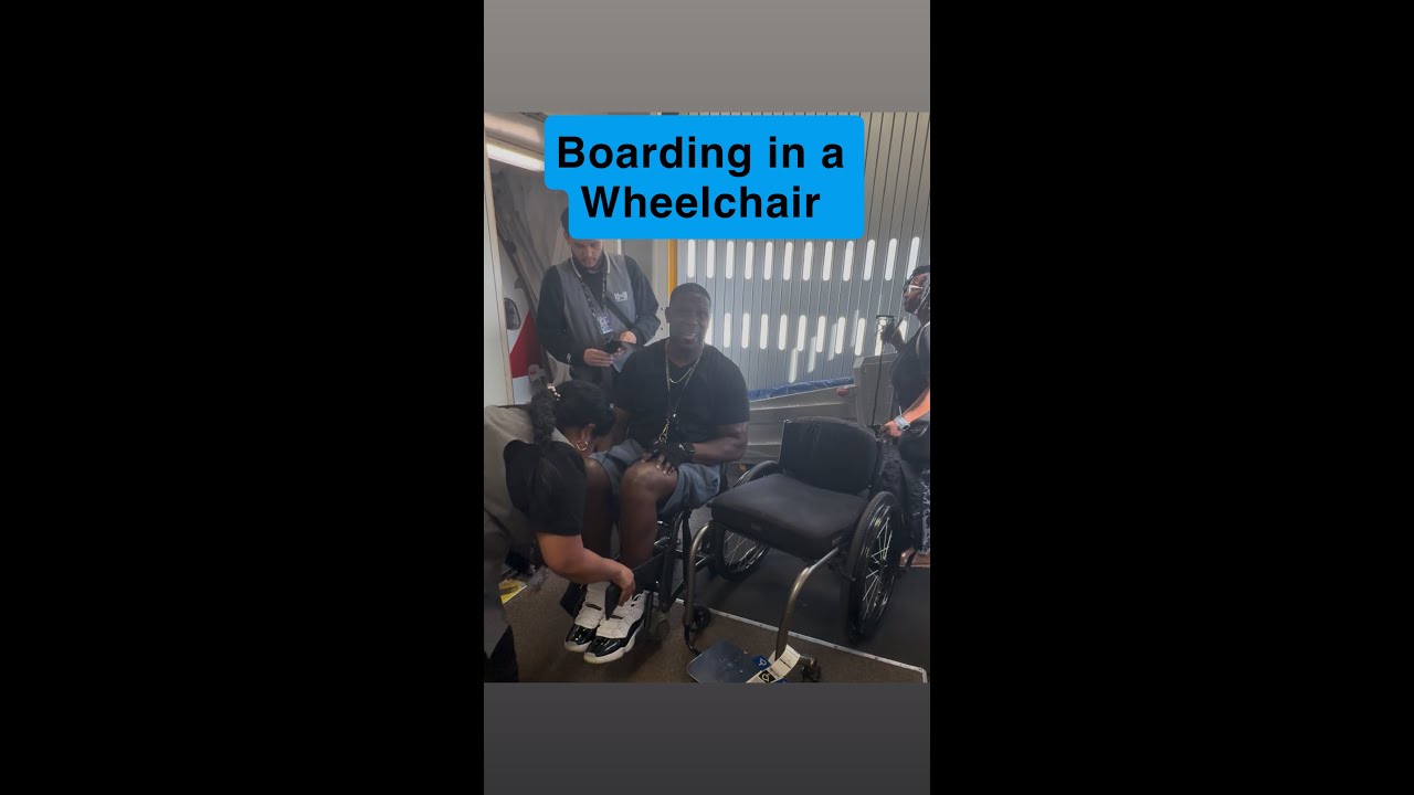 Flying as a Wheelchair User: Boarding an Airplane for a Cruise ️♿️ ...