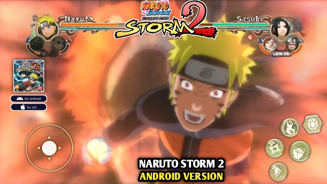 Naruto Ultimate Ninja Storm 2 Mobile ( Android & iOS ) Offline - 60fps ...