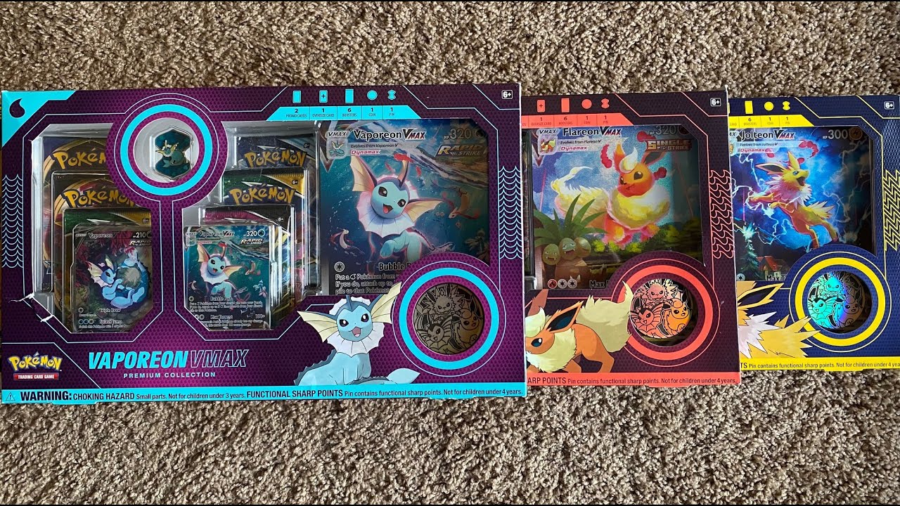The BEST Eeveelution Vmax Premium Boxes - YouTube