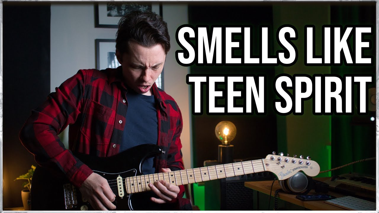 SMELLS LIKE TEEN SPIRIT - Nirvana | Sebastian Lindqvist Guitar Cover ...