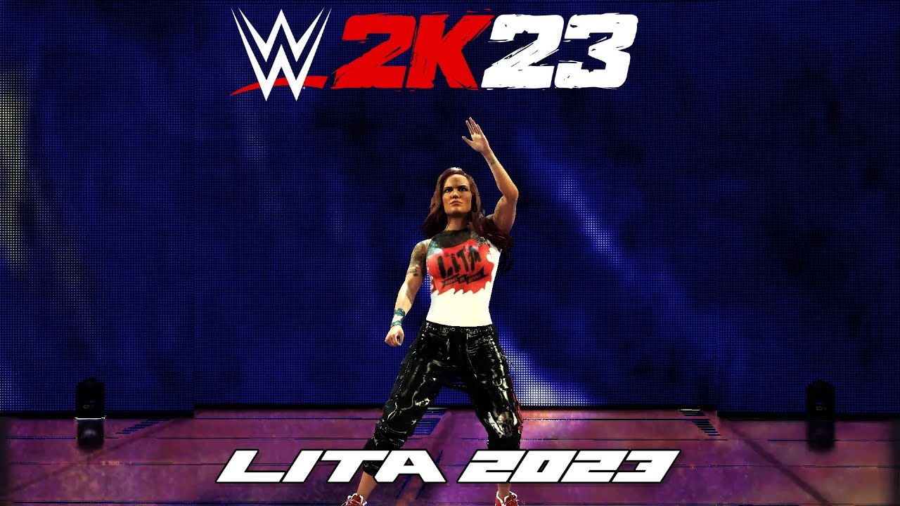 WWE 2K23 Lita 2023 Full Entrance #wwe2k23 - YouTube