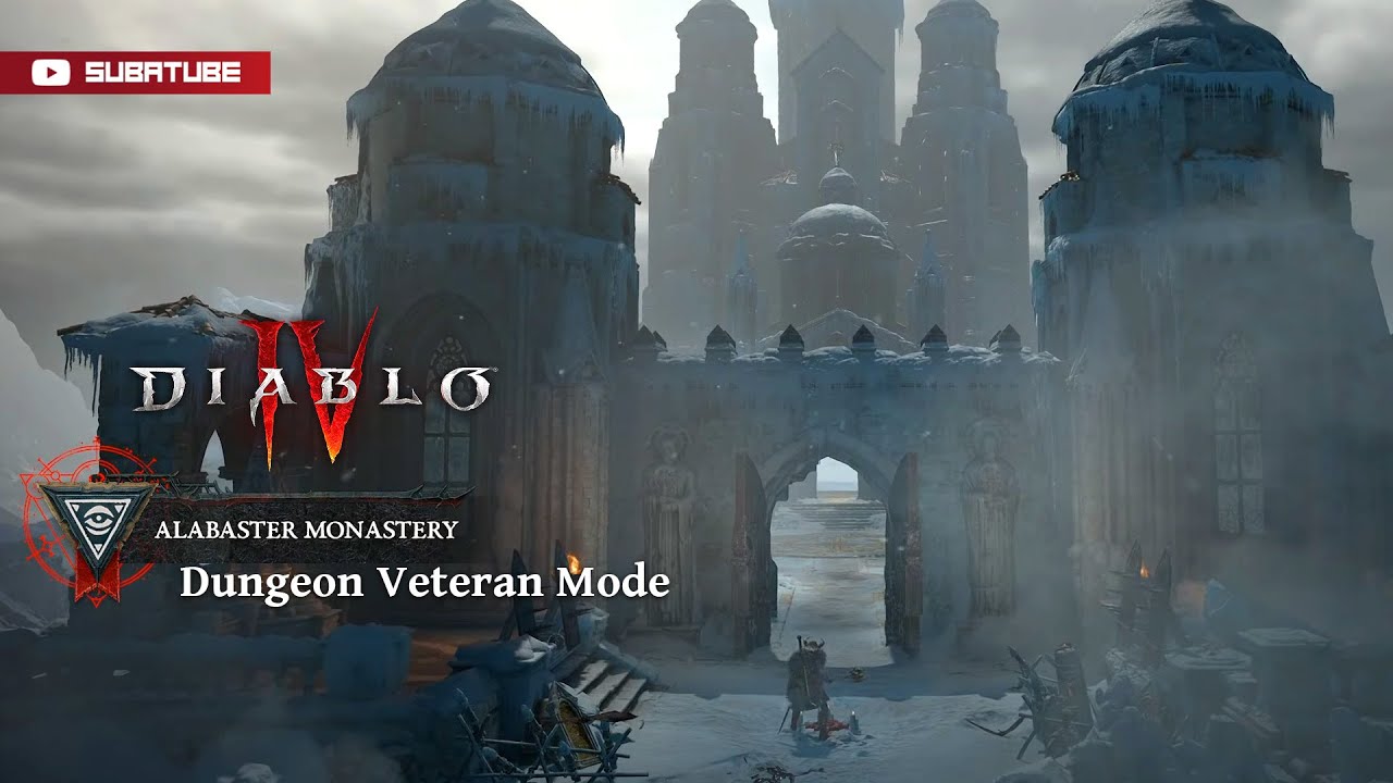 DIABLO 4 BETA - SANGUIN CASTLE Dungeon (BARBARIAN) Veteran Mode ...