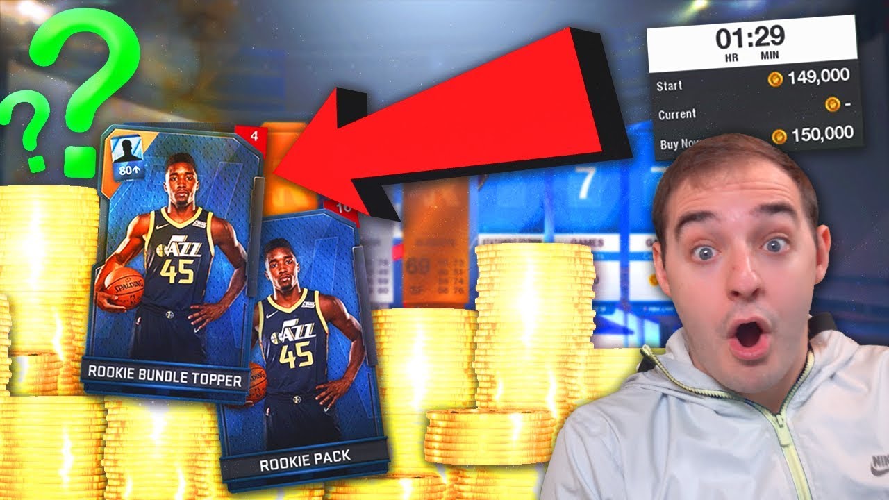 NBA Live 18 Ultimate Team ROOKIE LADDER PACKS! WE PULLED ONE OF THE ...