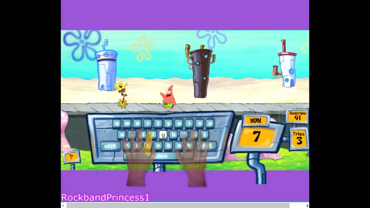 Spongebob Squarepants Games - Spongebob Type Rider Game - YouTube