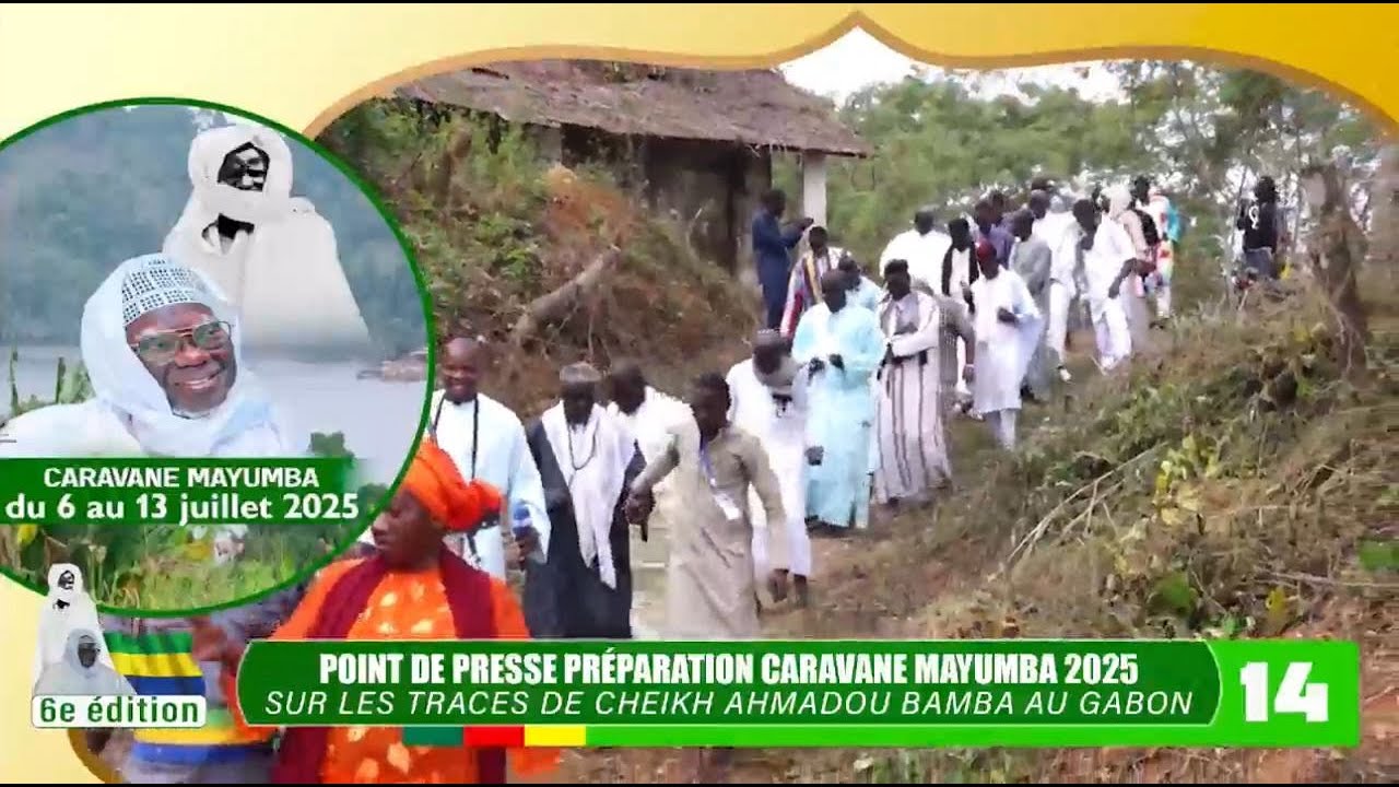 🔴 EN DIRECT | Point de Presse Preparation Caravane Mayumba au Gabon du ...
