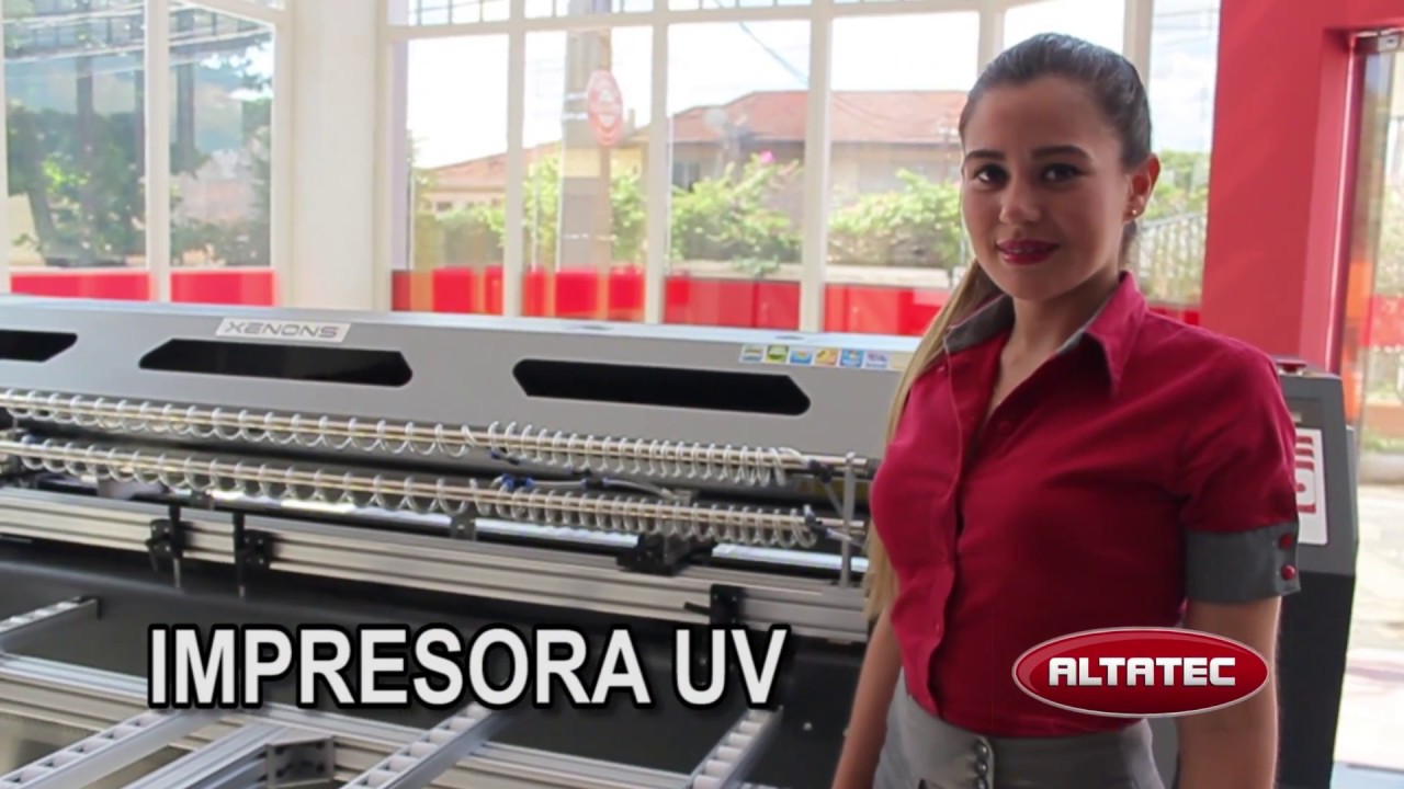 Altatech - Impresora UV - YouTube