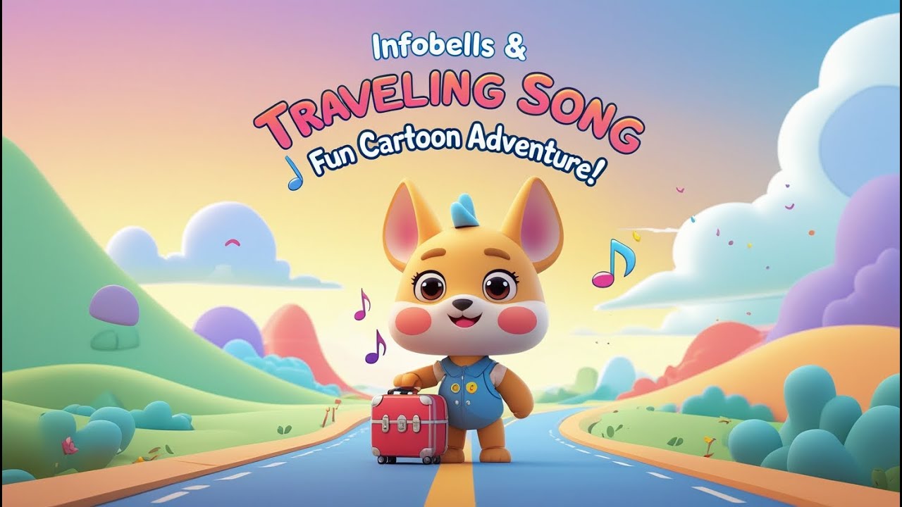 bedtime rhymes | traveling song & infobells | nursery rhymes & kids ...