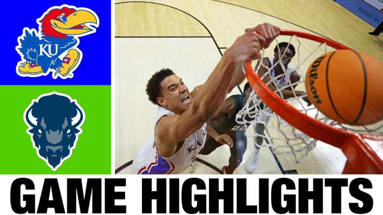 #1 Kansas vs Howard Highlights | NCAA Men's Basketball | 2024 College ...