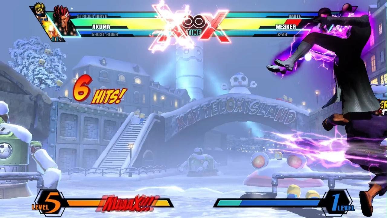 UMVC3: Akuma/Ghost Rider/Strider Combo - YouTube