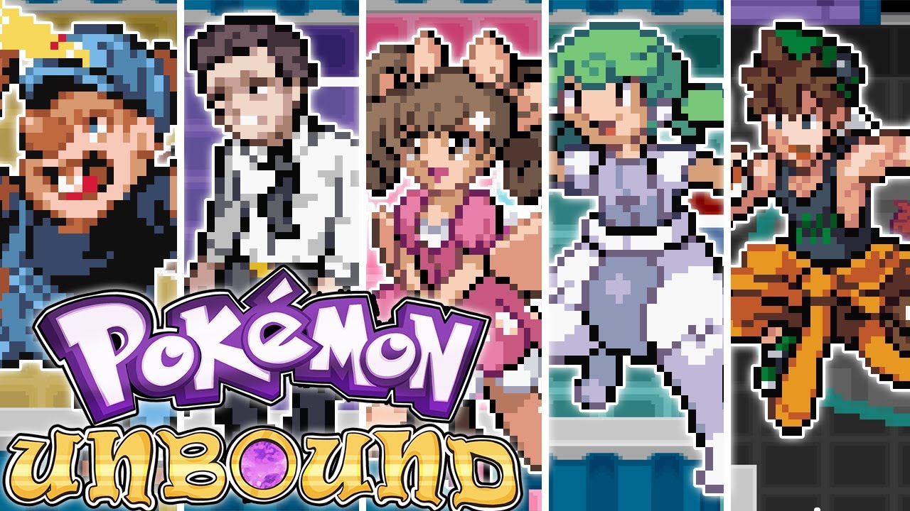 Pokémon Unbound - Elite Four & Jax Battle (Expert Difficult) - YouTube