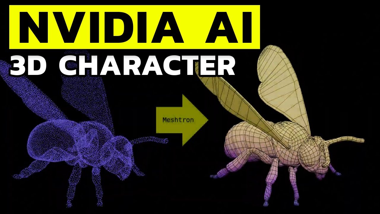Will This AI Replace 3D Artists? - NVIDIA Meshtron - YouTube